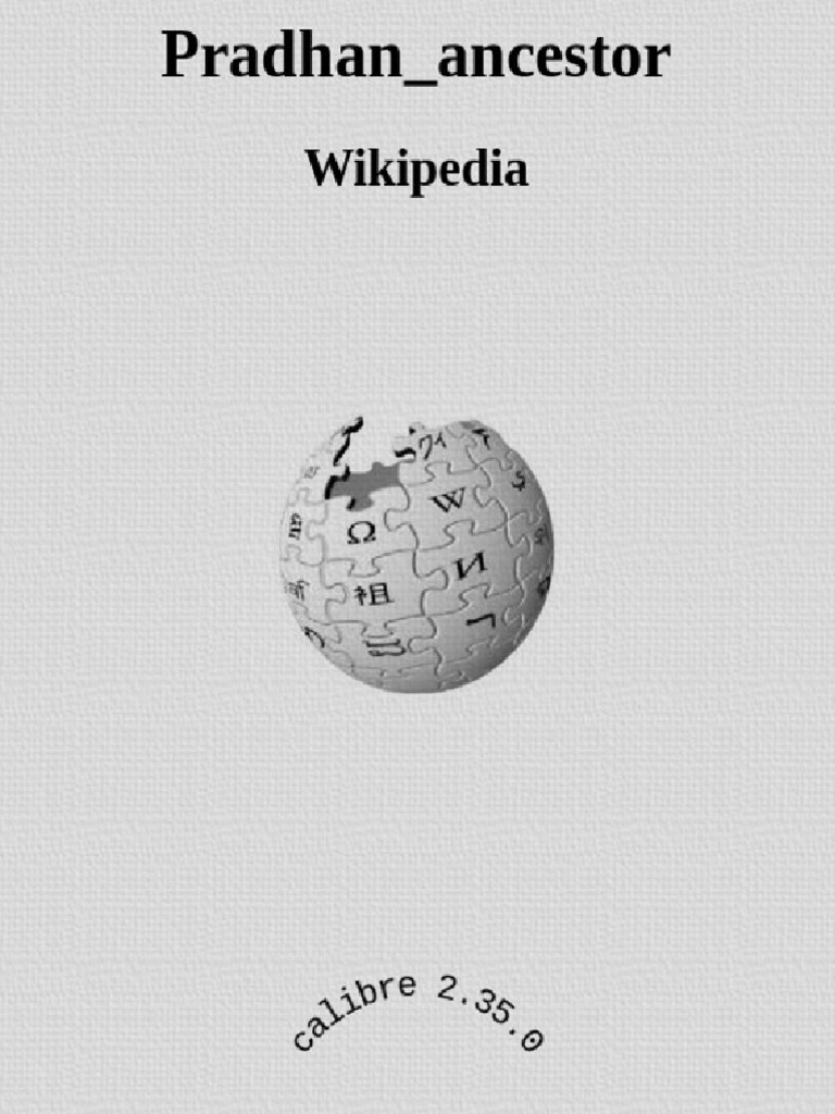 Pradhan Ancestor Pradhan | PDF