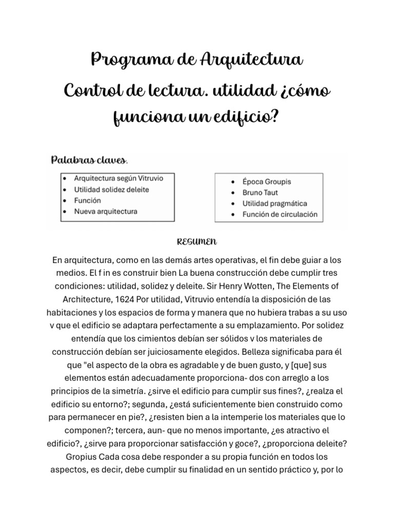 programa en arq | PDF