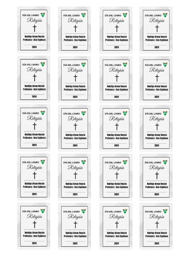 Dia Del Logro RODRI | PDF