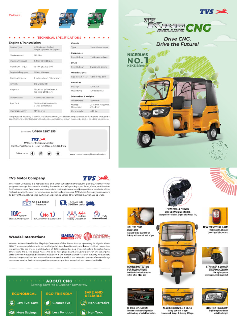 King Deluxe CNG | PDF