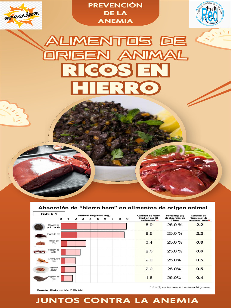 Banner Alimentos Ricos en Hierro | PDF