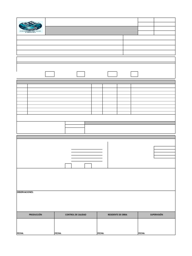 Inspección y Control de Excavación | PDF