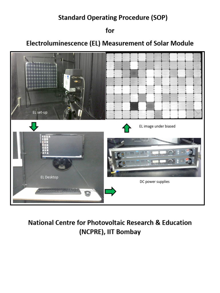 1_SOP (1) | PDF | Camera | Power Supply