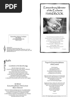 Usher Training Manual | PDF | Eucharist | Liturgy