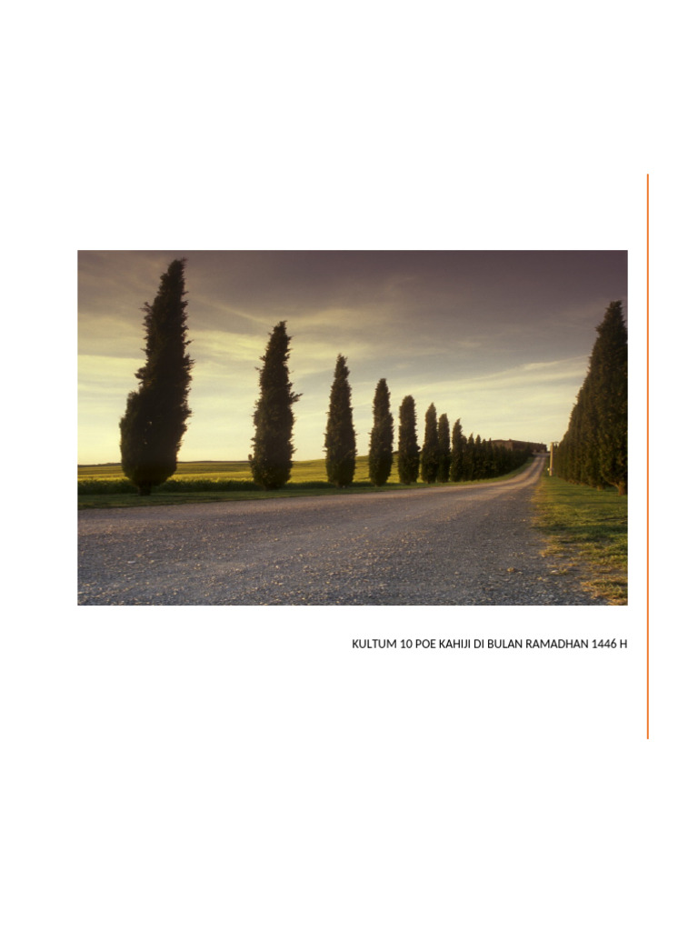KULTUM 10 POE KAHIJI RAMADAHAN 1446H | PDF