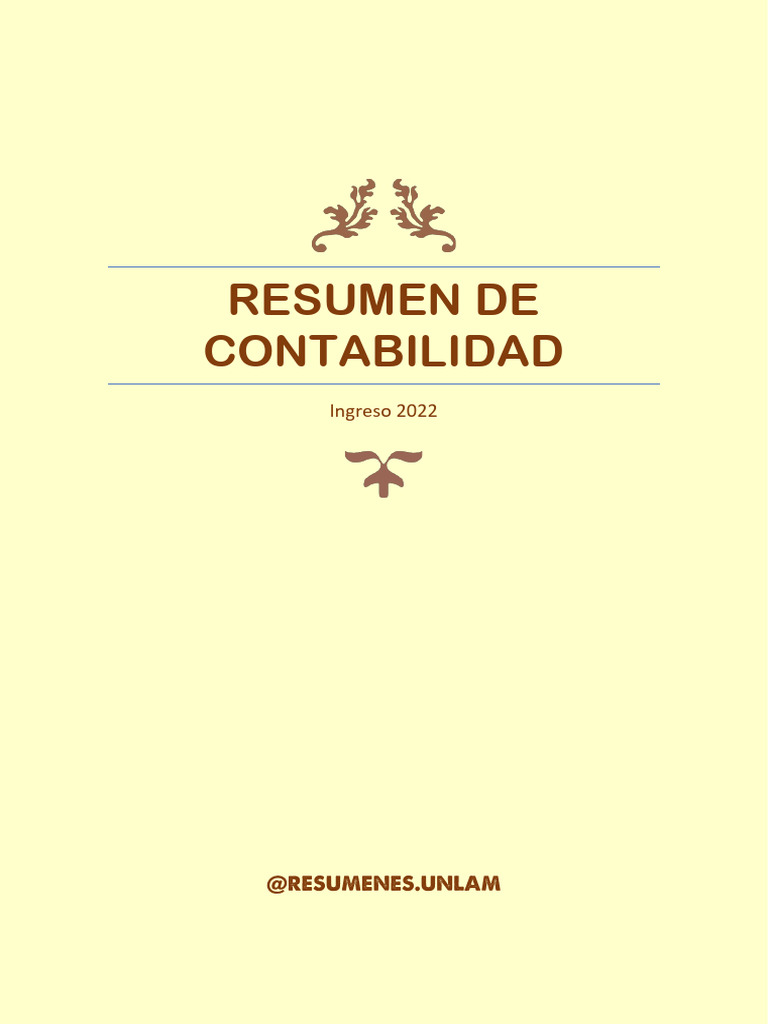 Resumen de Contabilidad 23 | PDF | Contabilidad | Salario