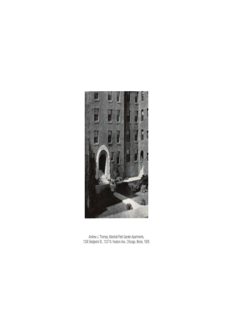 Chicago Historic Apartment Developments | PDF