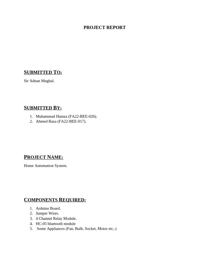 Project Report | PDF