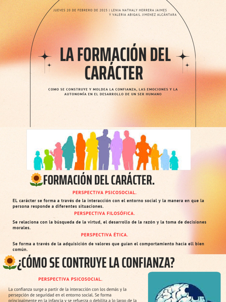 La Formación Del Carácter | PDF | Autonomía | Ideologías
