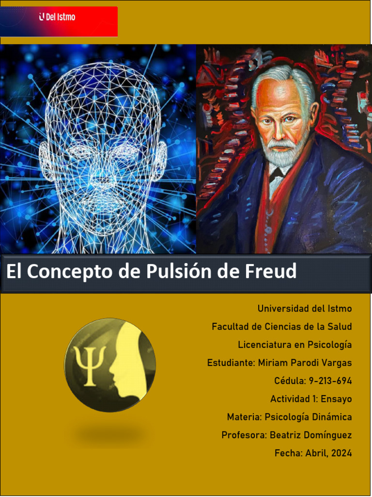 EL CONCEPTO DE PULSIÓN DE FREUD | PDF | Instinto | Psique (psicología)