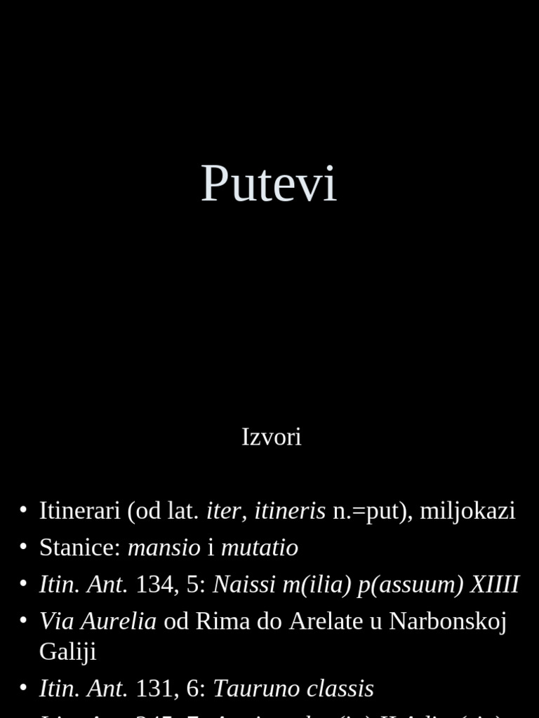 (20) Putevi | PDF