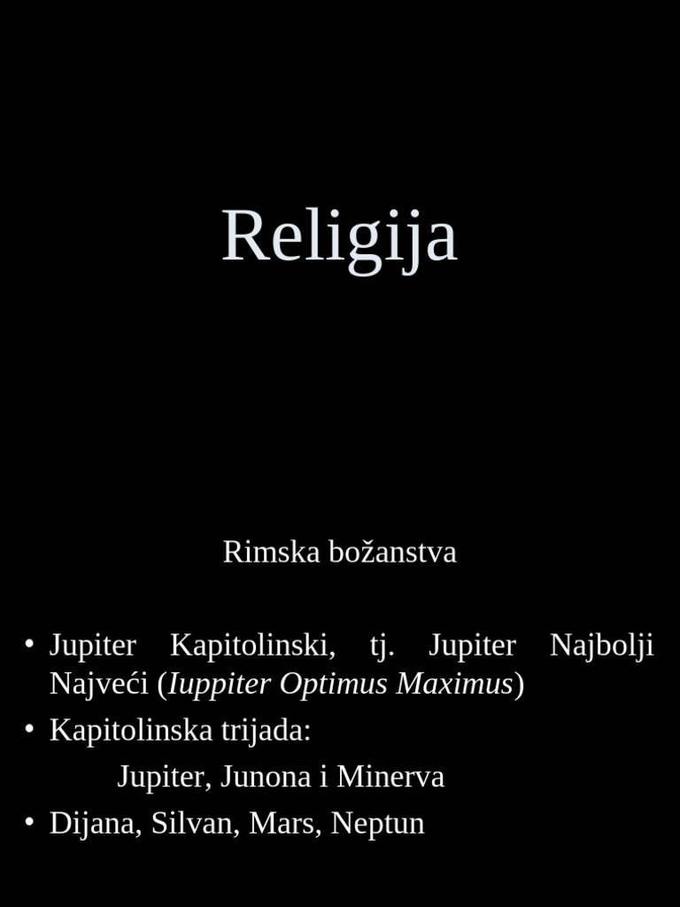 Religija Gornje Mezije | PDF