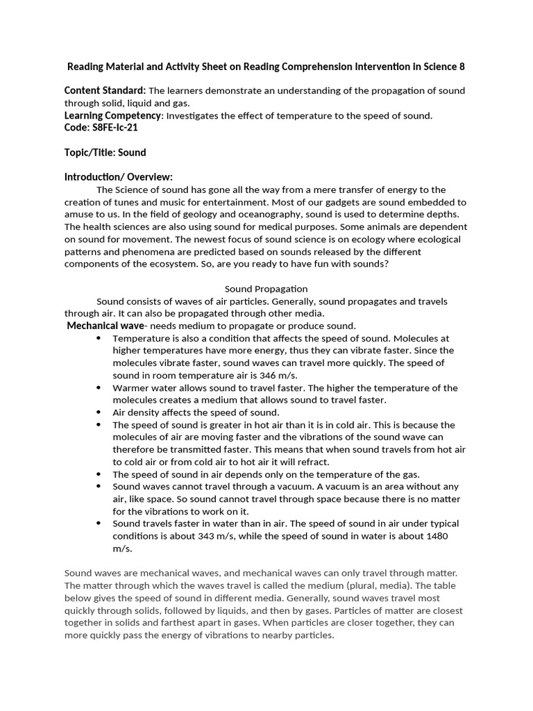 Reading Comprehension Intervention Catch Up Undelivered Com | PDF ...