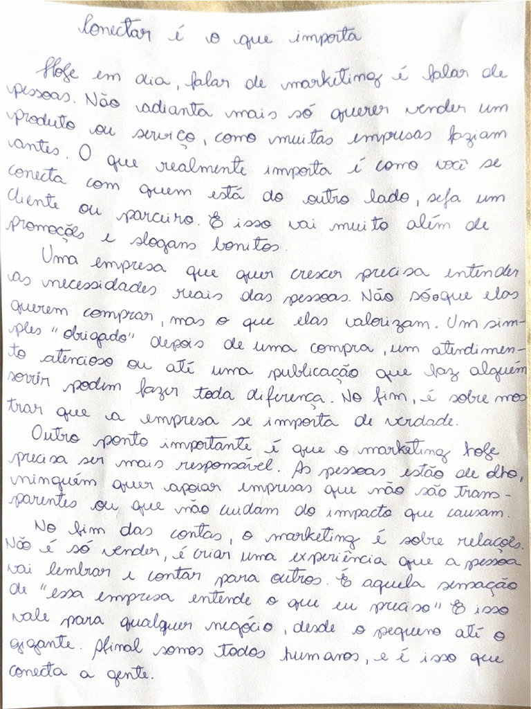 Conecta Com Quem Está Do Outro Lado, Sefa Um | PDF