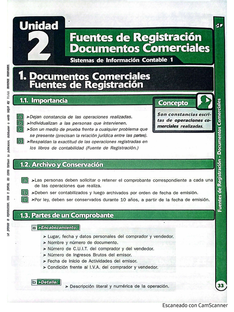 Documentos Comerciales Sic 1 | PDF