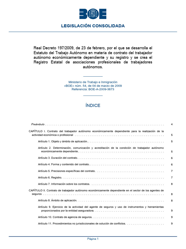 BOE A 2009 3673 Consolidado | PDF | Seguro | Reaseguro