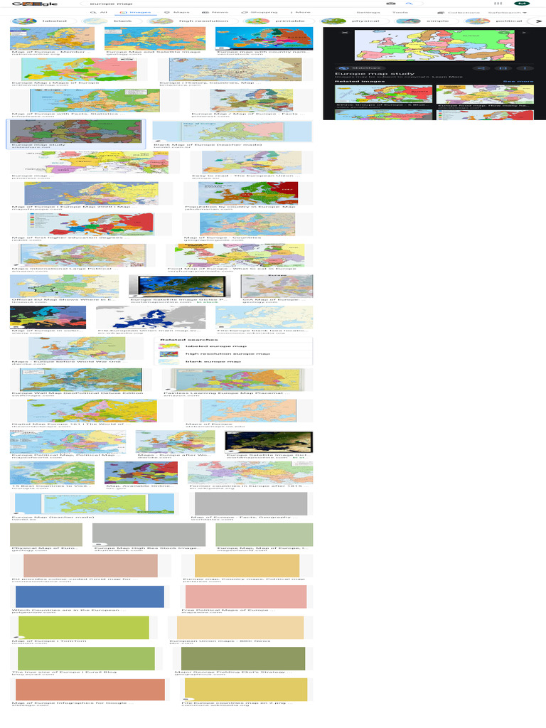 Europe Map - Google Search | PDF