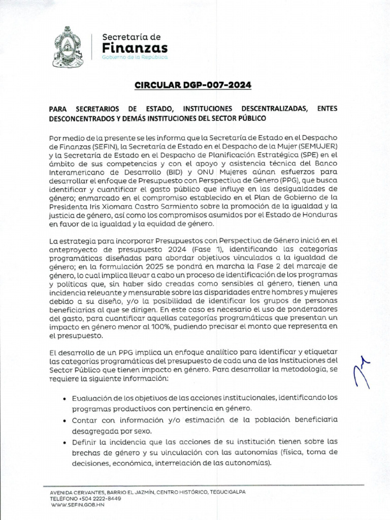 Circular DGP 007 2024 | PDF