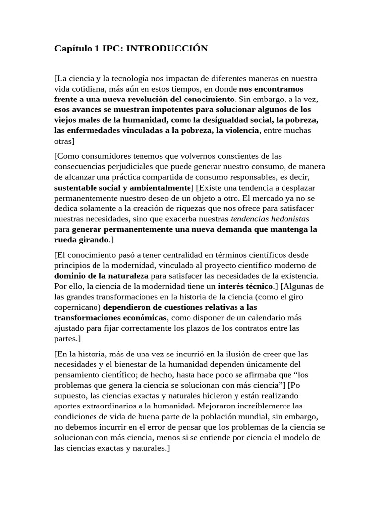 IPC CAP 1 | PDF | Consumo (economía) | Mercado (economía)