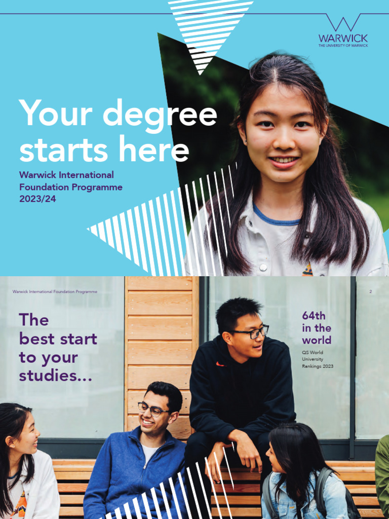 Warwick Ifp Prospectus 2023-24 | PDF | Science | Bachelor's Degree