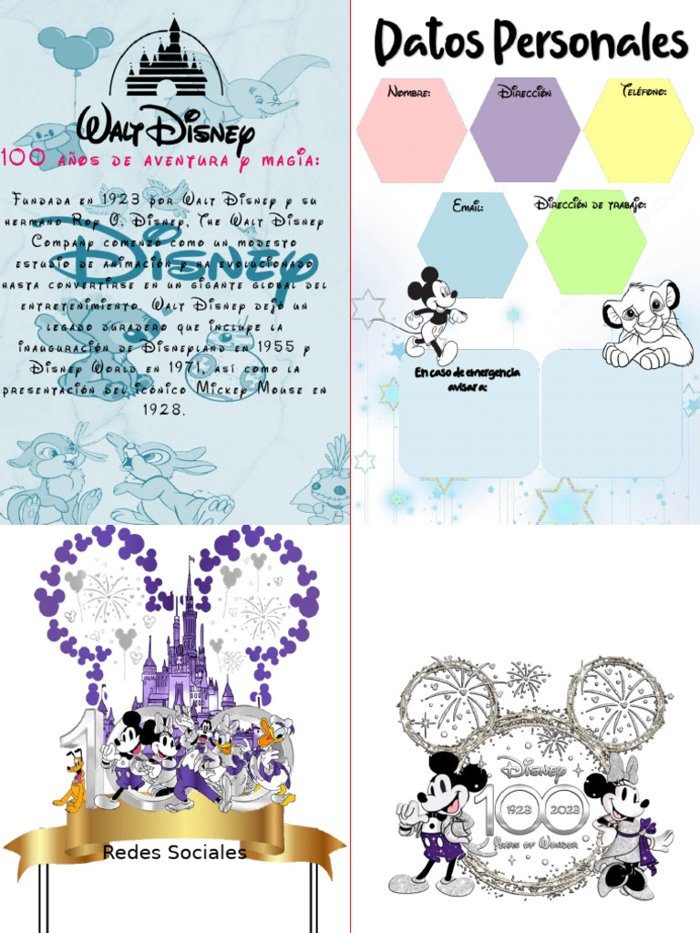 agenda disney | PDF