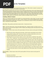 Revised Blood Potency Table for VTM | PDF | Vampires | Tabletop Games
