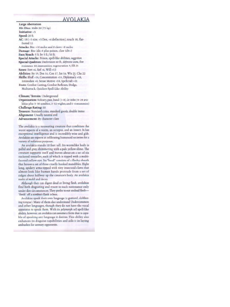 Avolakia - MM2-P28 | PDF