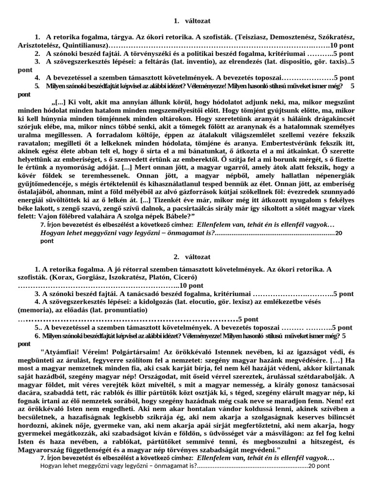 Retorika Modul | PDF