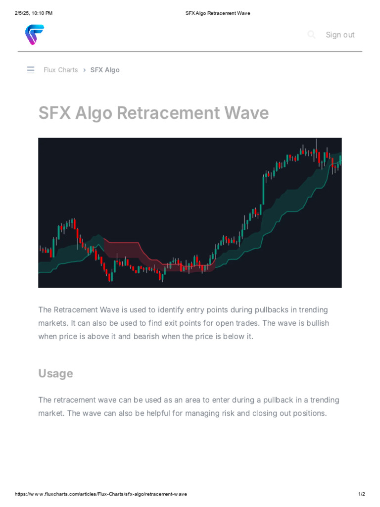 SFX Algo Retracement Wave Guide | PDF
