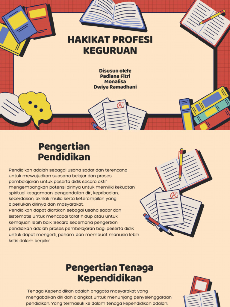 Profesi Pendidikan | PDF
