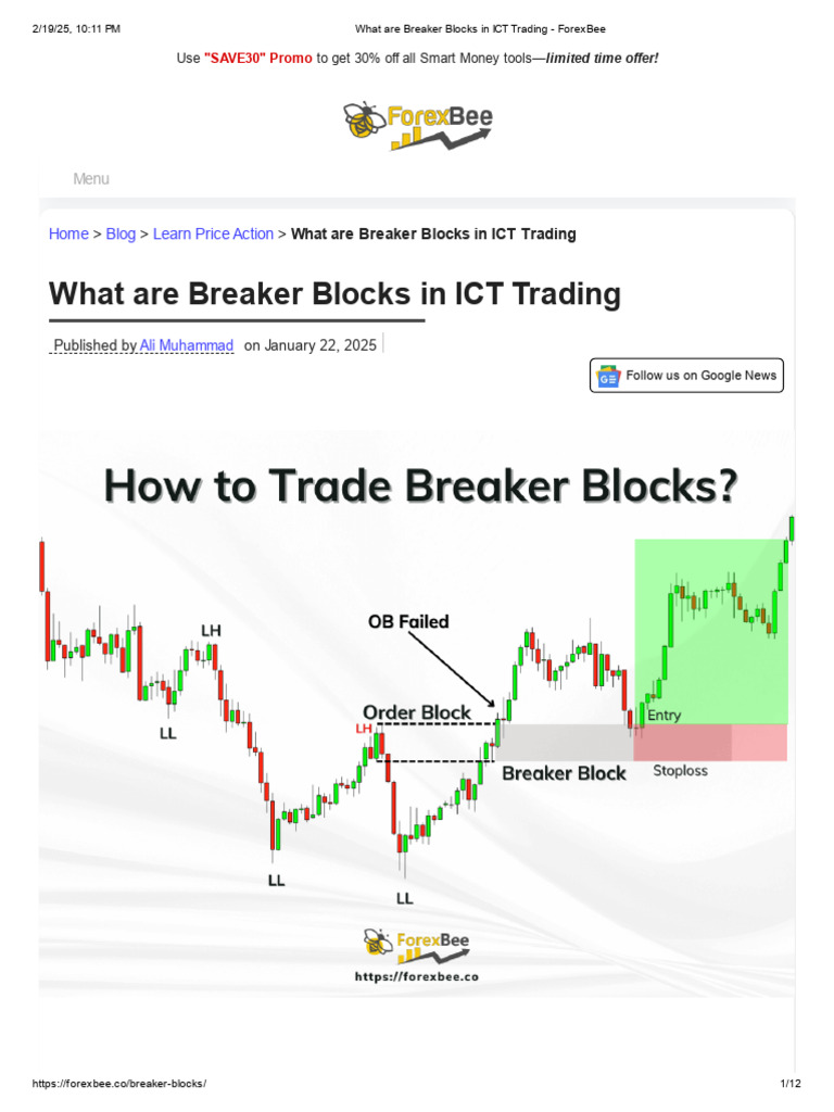Understanding Breaker Blocks in Trading | PDF | Market Trend | Economies