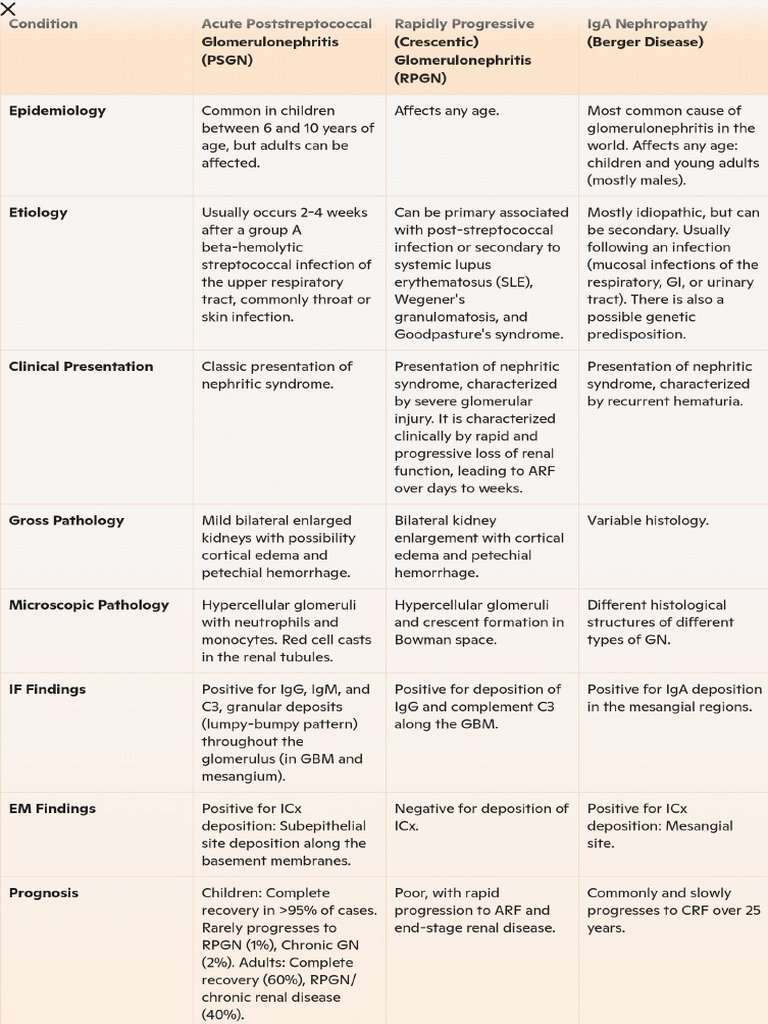 Differences Between GN Types | PDF