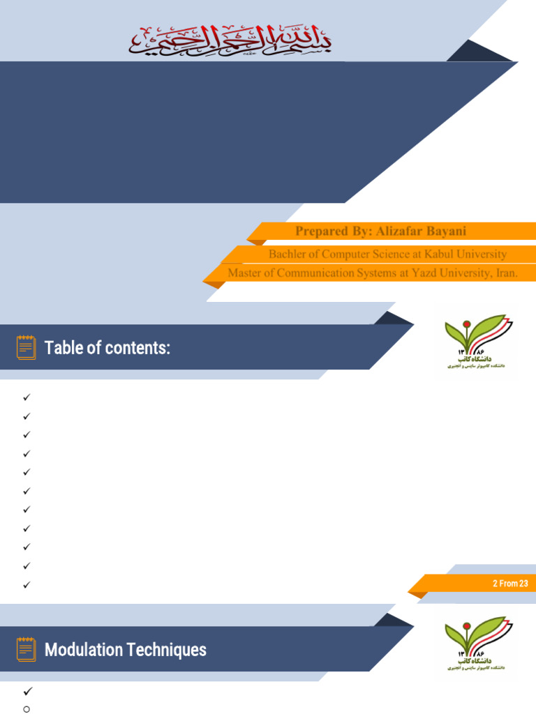 03- Modulation and Multiple Access | PDF | Modulation | Duplex (Telecommunications)