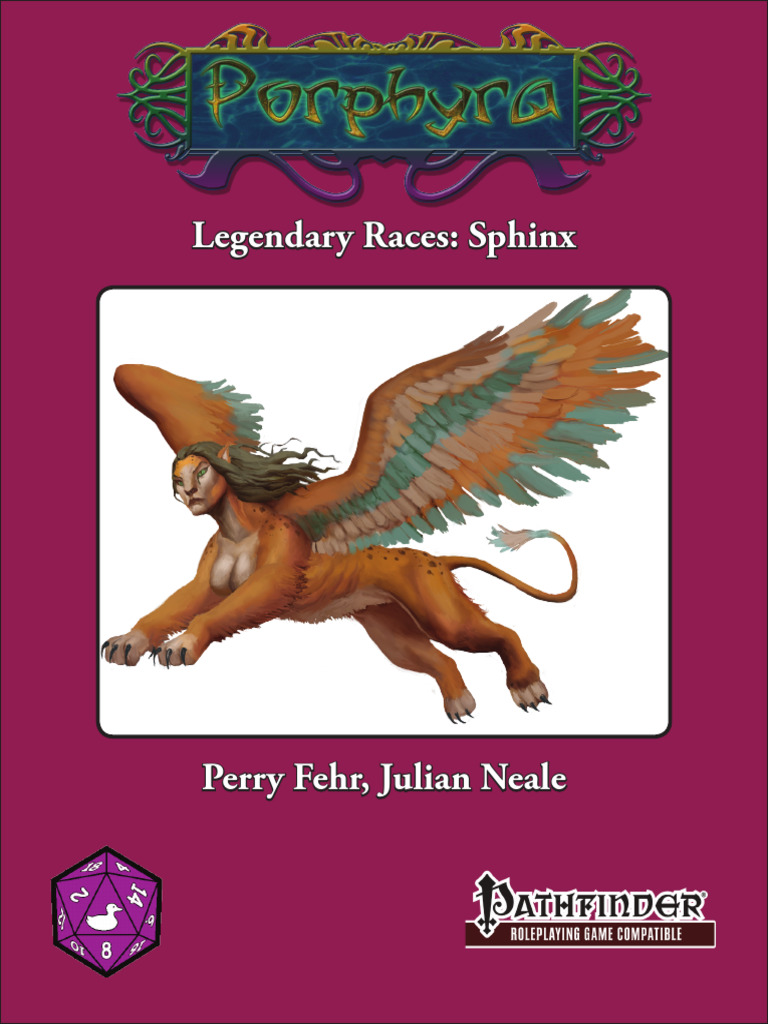 Legendary Races - Sphinx | PDF | Sphinx