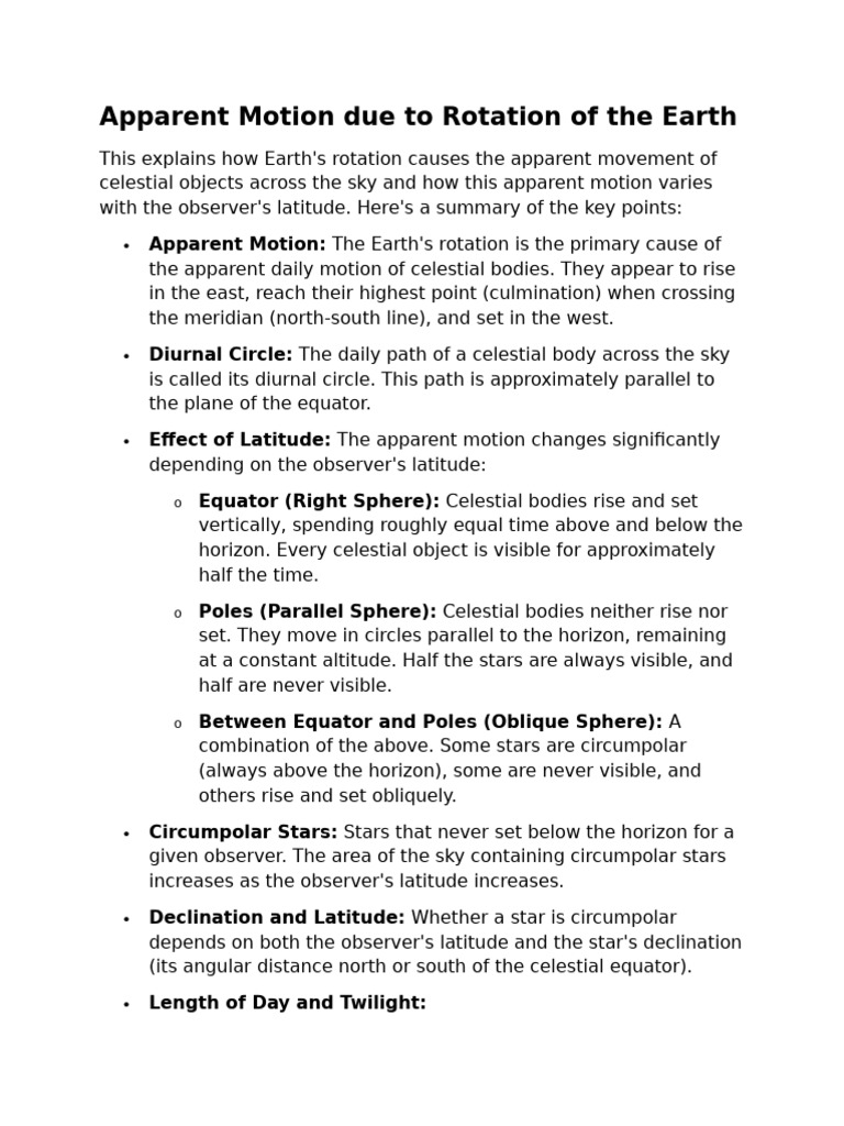 Apparent - Motion - Presentation Bowditch 245-252 | PDF | Solar Eclipse ...