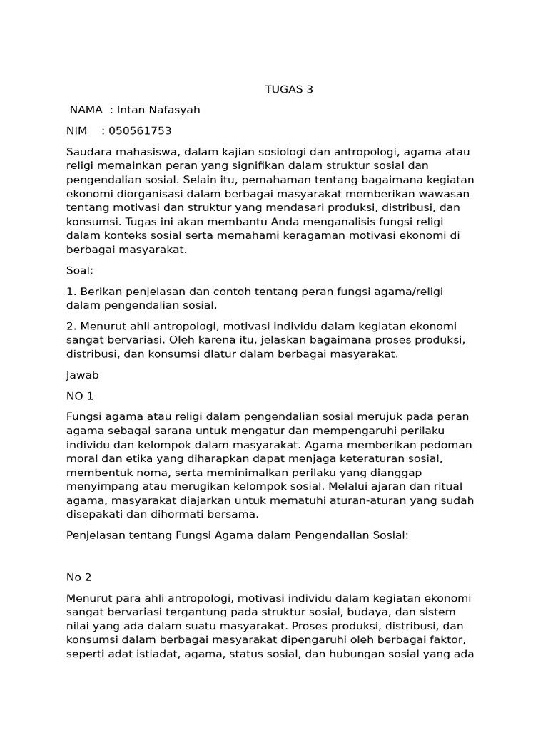 Tugas 2 Intan | PDF