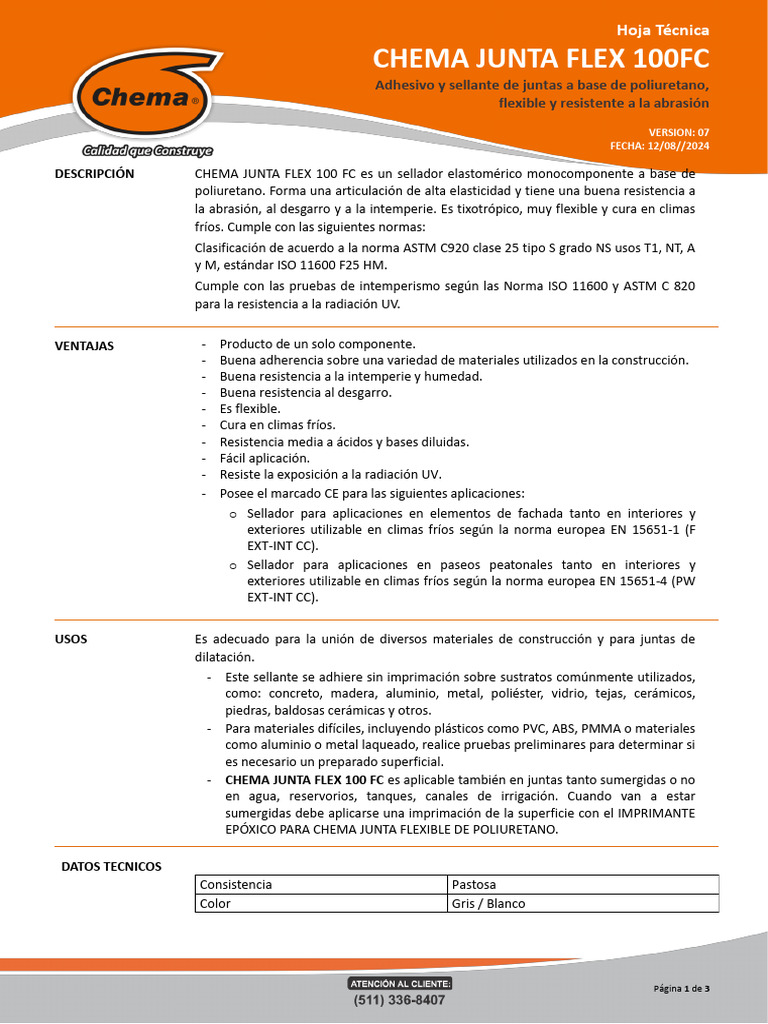 CHEMA | PDF | Materiales