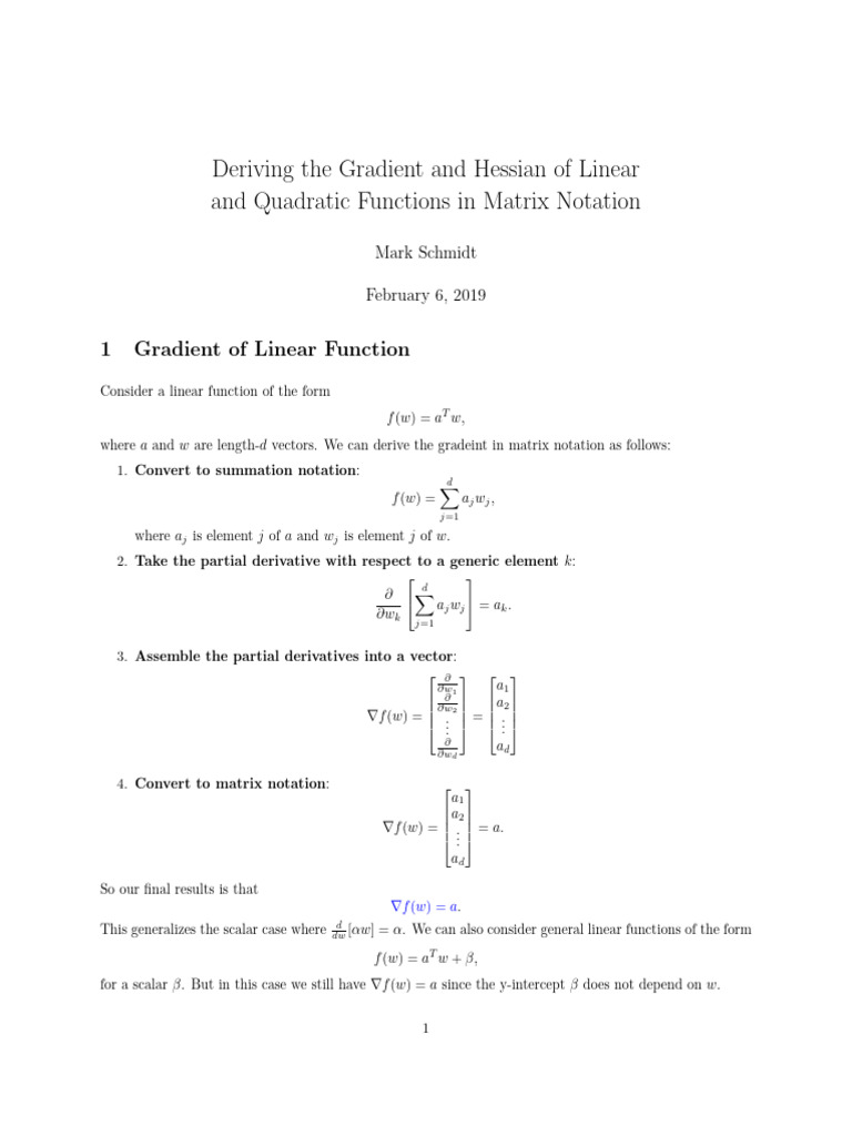 Mathématiques Avancées Master Wow | PDF | Gradient | Functions And Mappings