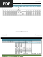 Horarios CODESA | PDF