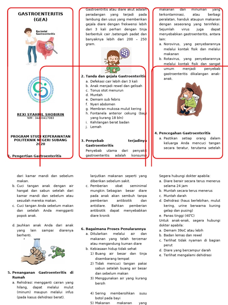 546729198-Leaflet-Gastroenteritis | PDF