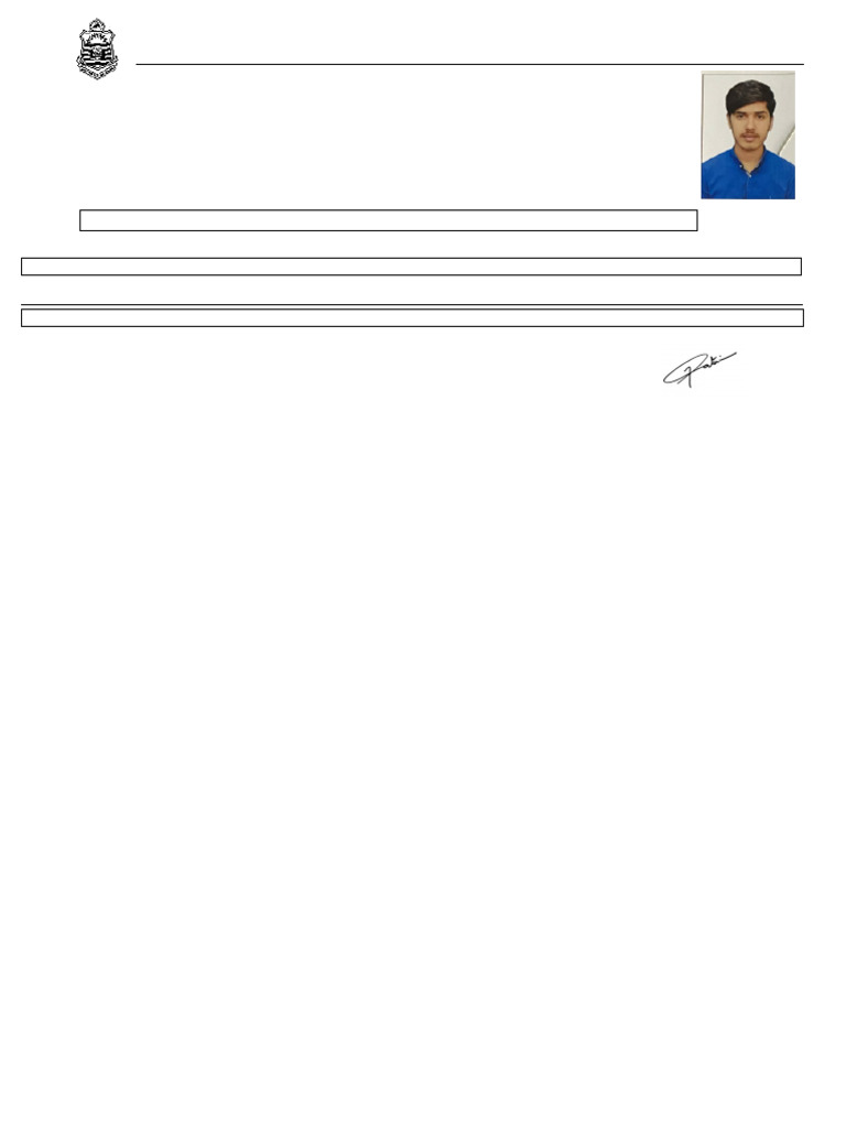 Roll Number Instructions for Exams | PDF