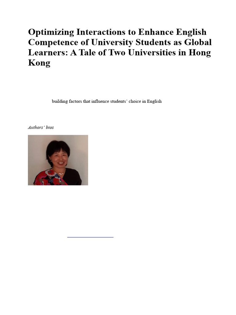01-Optimizing Interactions To Enhance English Competence of University ...
