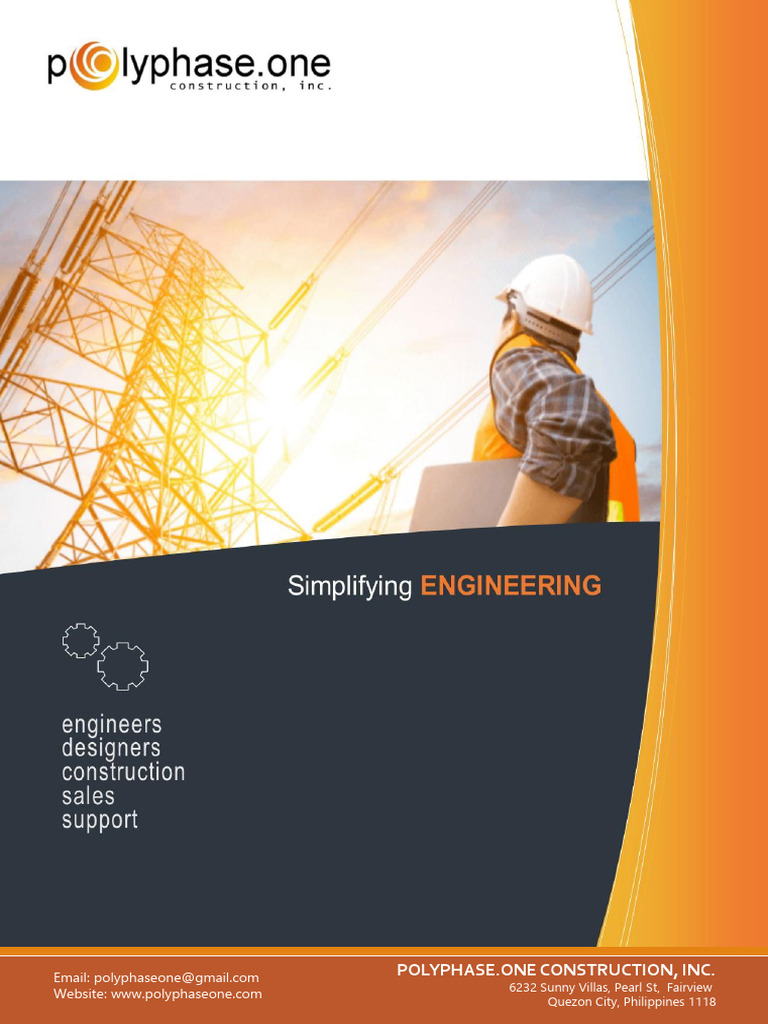 Polyphase.One Construction Services | PDF | Electric Power Distribution ...