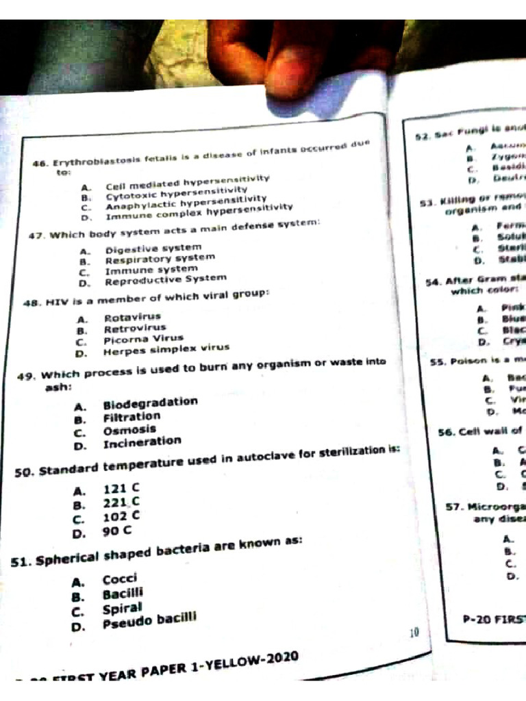 NTS MCQs | PDF