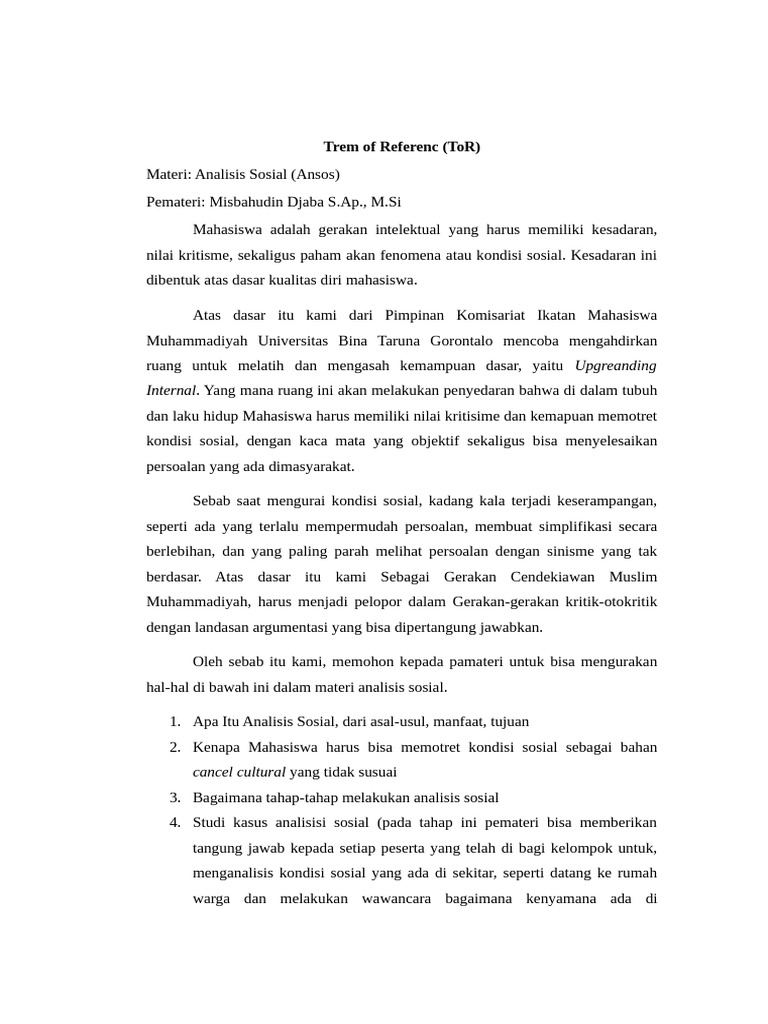 Trem of Referenc | PDF