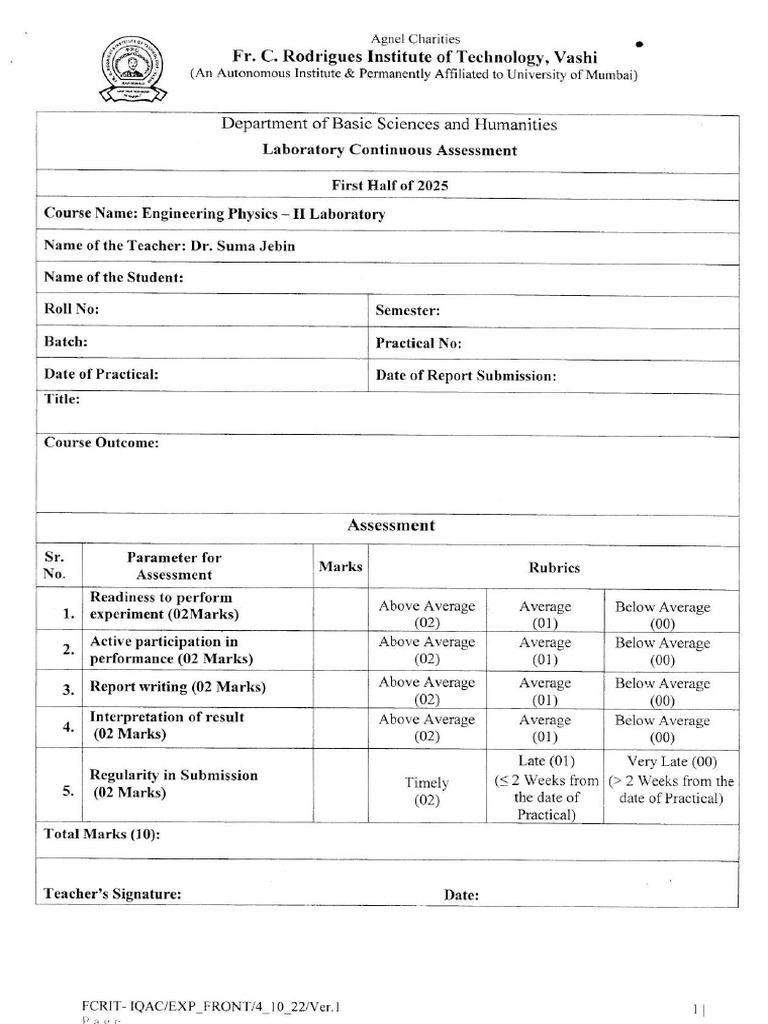 Physics Exp 1 - Page-0001 | PDF
