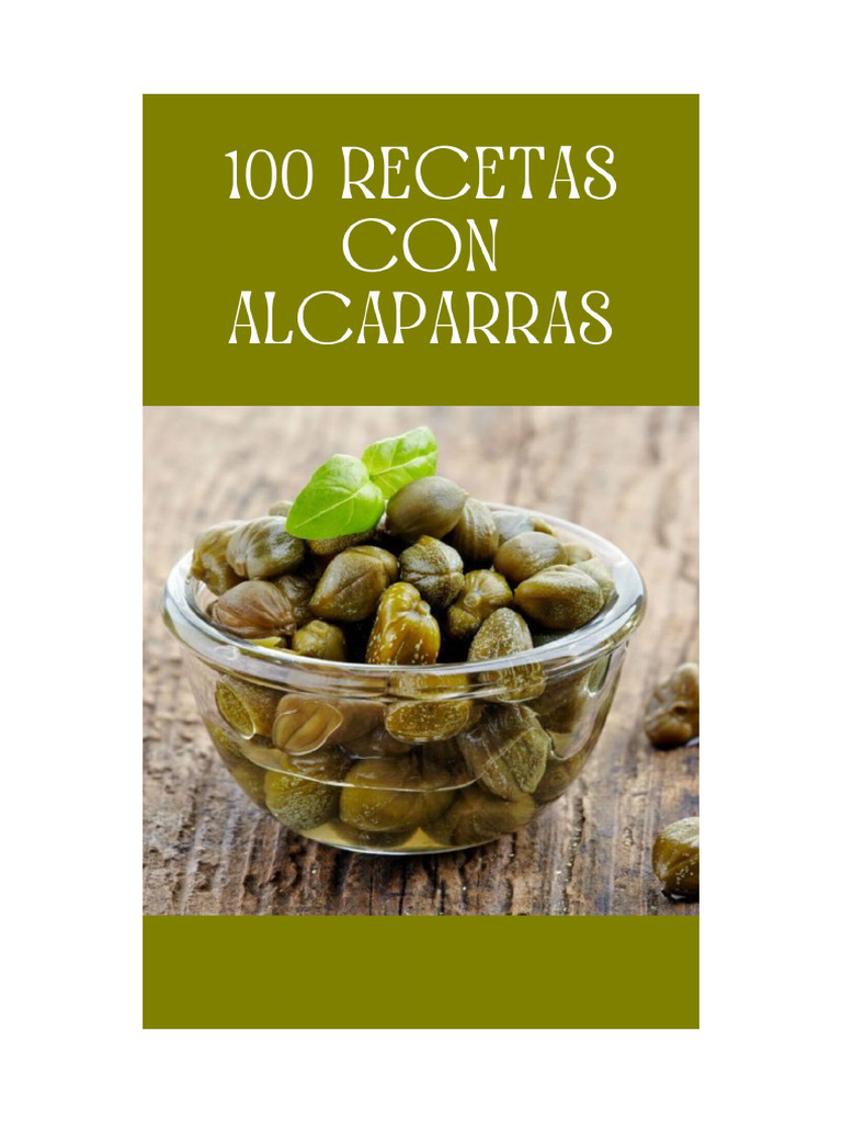Recetas Variadas con Alcaparras | PDF | ensalada | Caldo