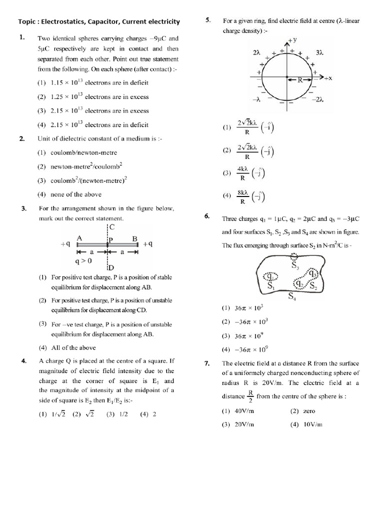 PHYSICS QUES. Complete | PDF