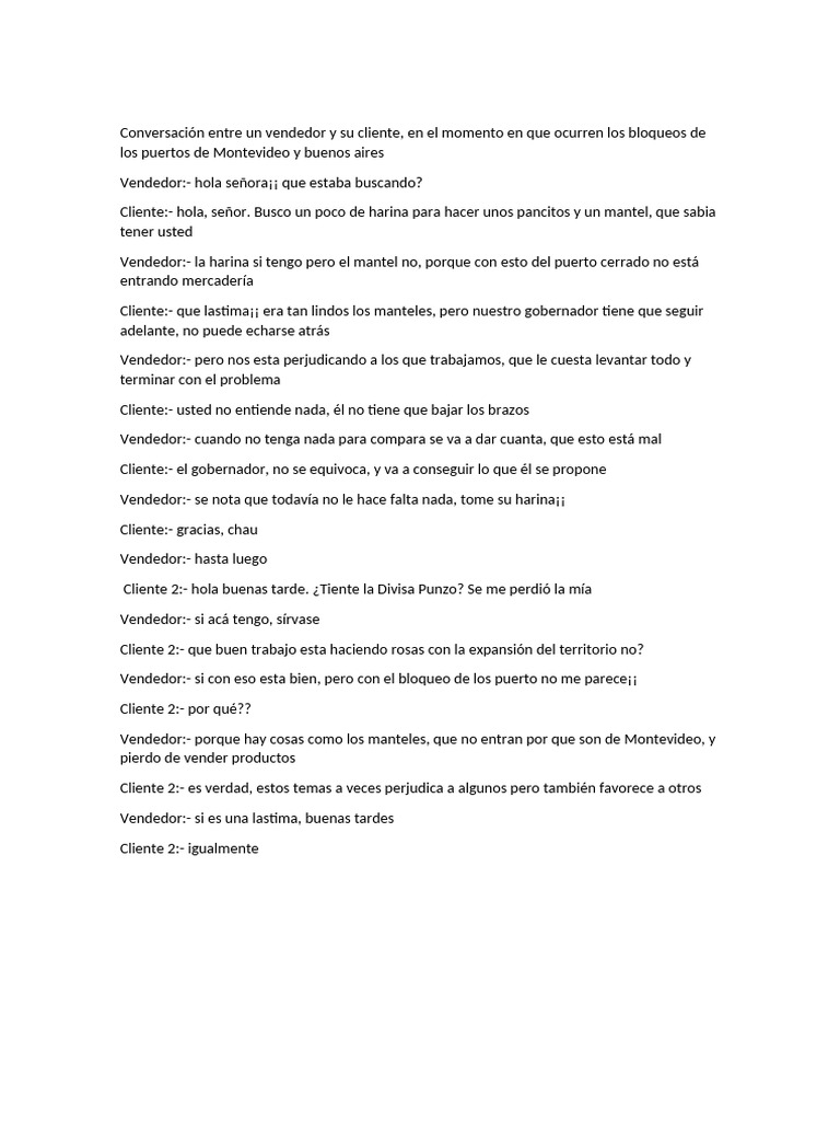 Trabajo Nahu Conversación | PDF