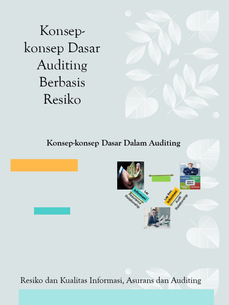 Dasar Auditing Berbasis Risiko dan Kualitas | PDF